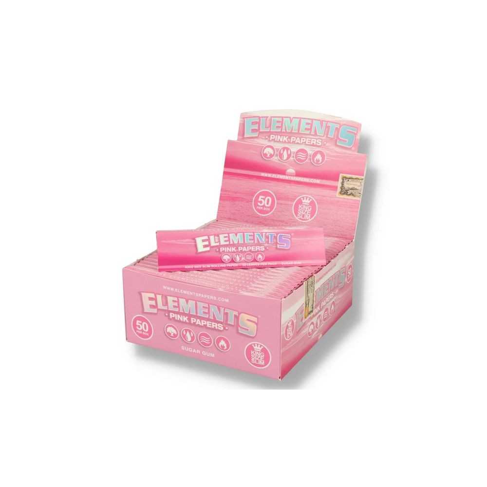 Carton de Elements King Size Papers Pink – Produits | La Belle Verte