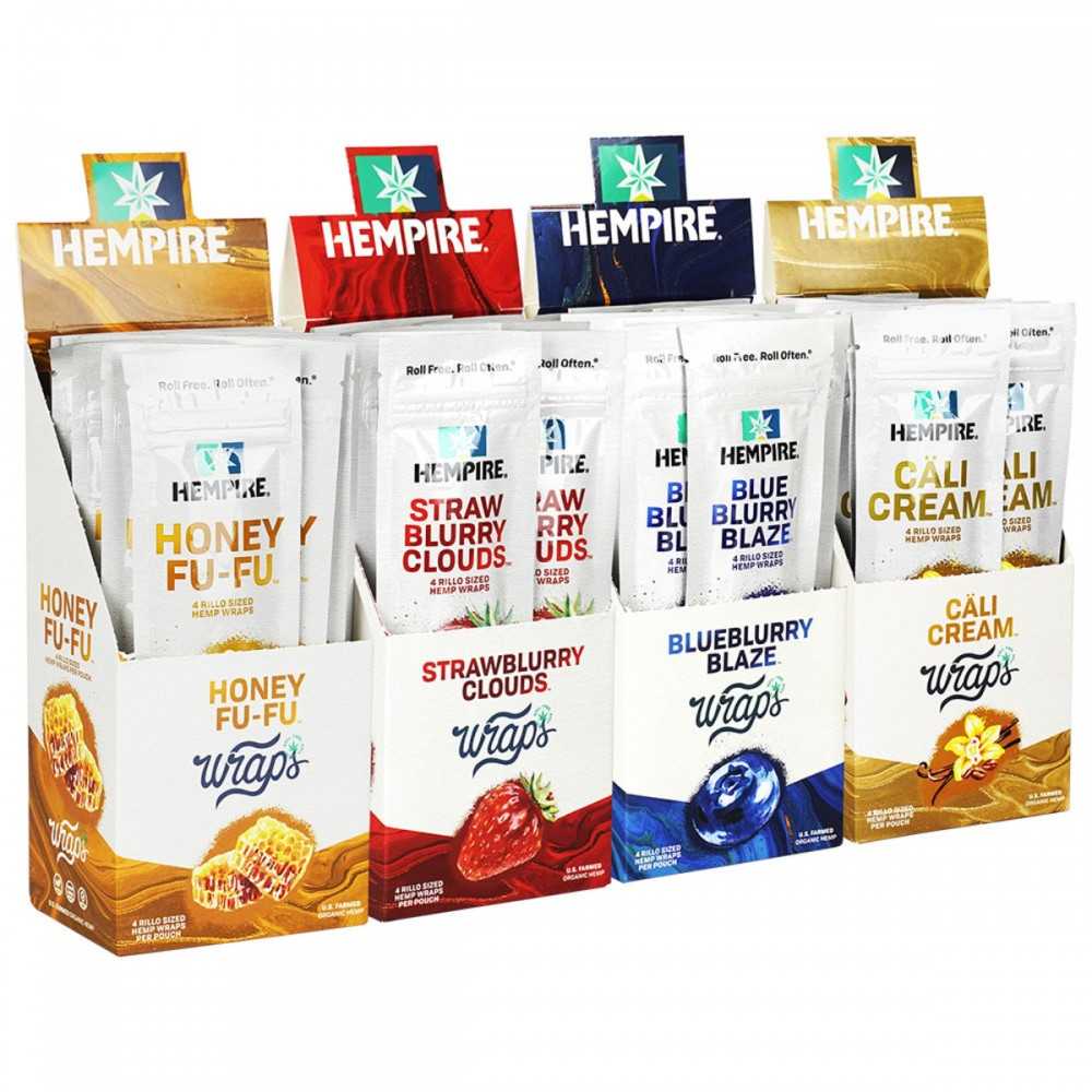 Hempire Blunt Hemp Wraps (4 Stück) - Produkte