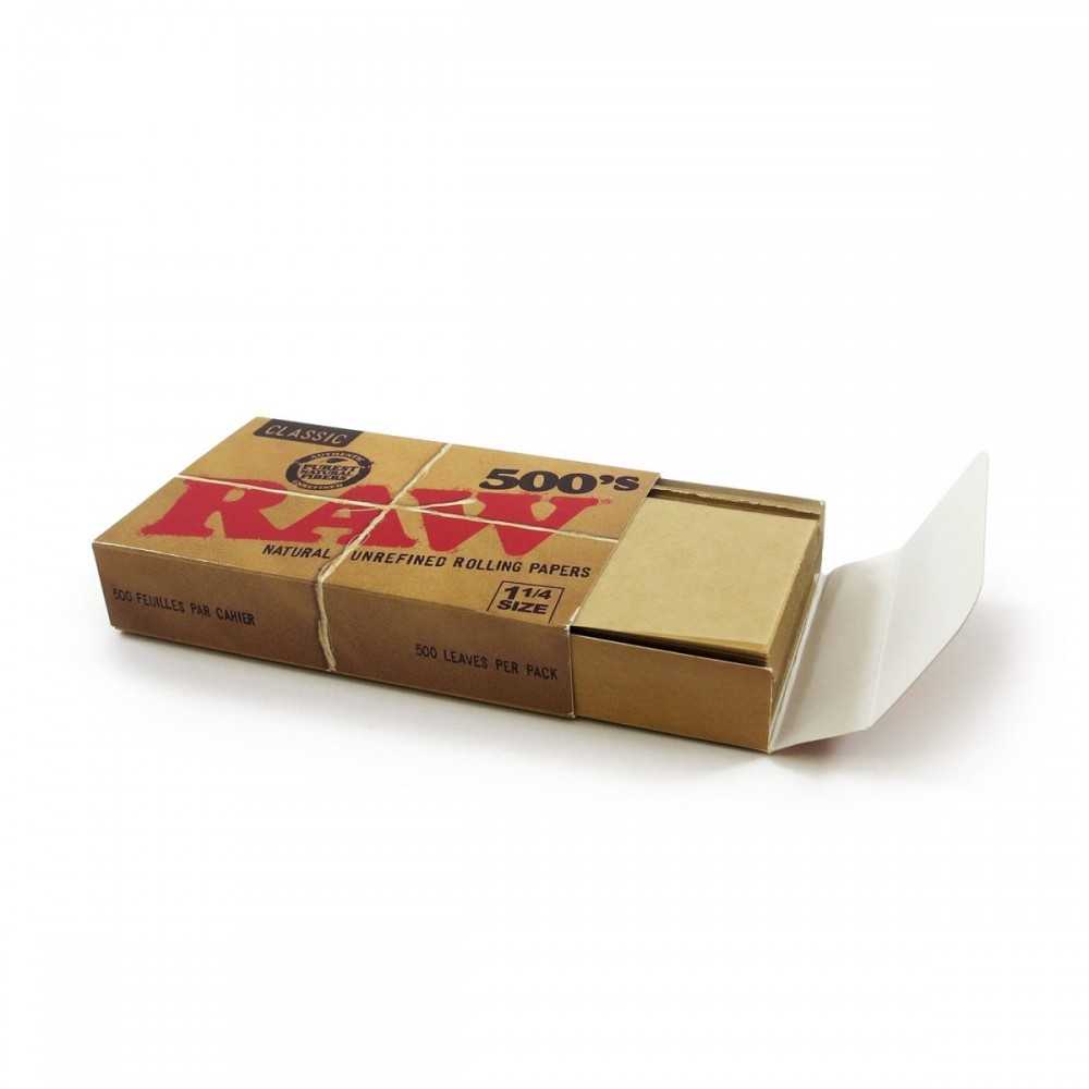 Raw 500's Classic 1/4 (500 pièces) - Feuille à rouler
